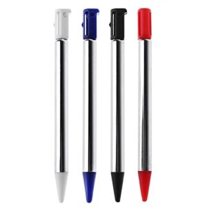 nslikey 4 pcs adjustable stylus extendable stylus touch screen portable pen for 3ds ds game console