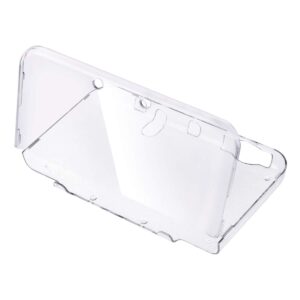 New 3DS XL Case - Ultra Clear Crystal Transparent Hard Shell Protective Case Cover Skin for New 2015 Nintendo 3DS XL LL - [New Modified Hinge-less Design]