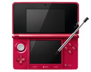 nintendo 3ds - metalic red - japanese import (japanese imported version - only plays japanese version games)