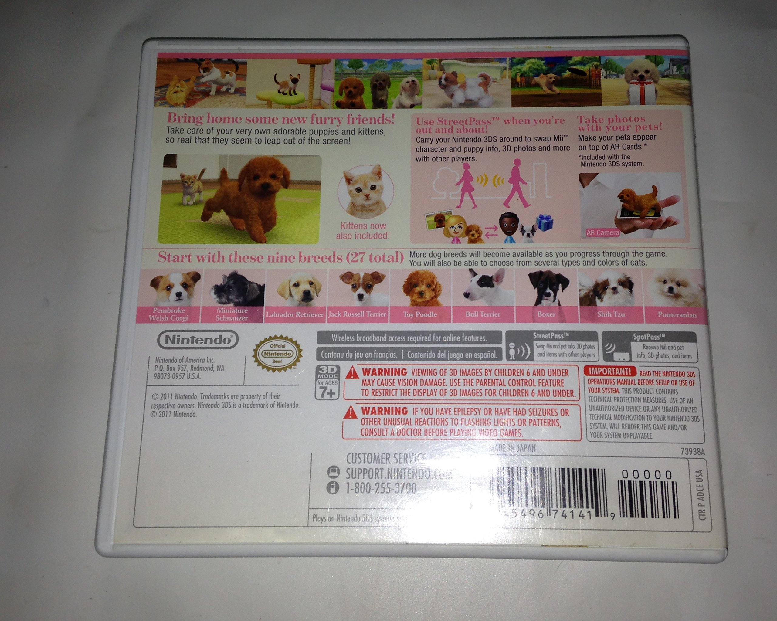 Nintendogs + Cats: Toy Poodle and New Friends