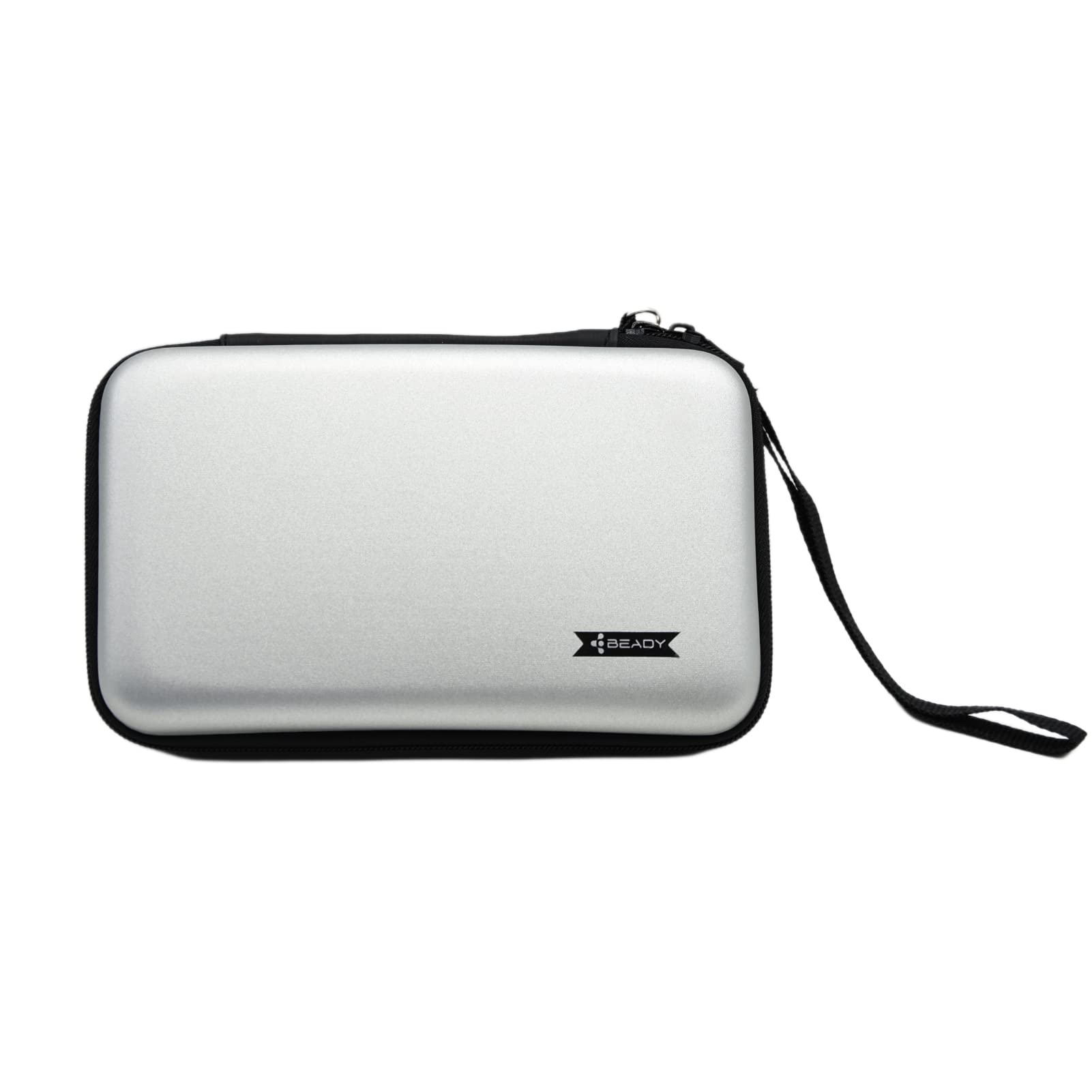 BEADY Carrying Case for Nintendo NEW3DS XL, NEW3DS LL, 3DS XL, 3DS LL Storage case Console Storage case Silver Gray