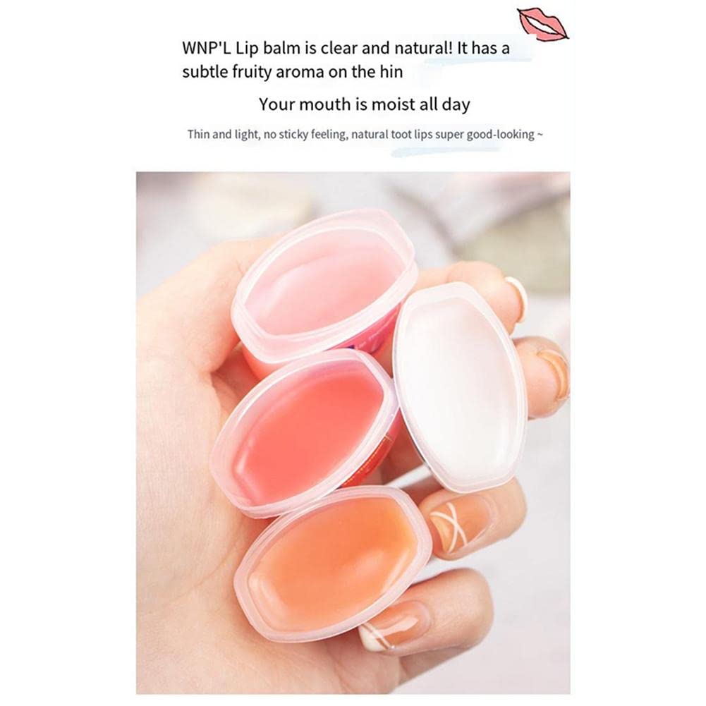 Fruit Flavored Lip Balm Set, Anti Chapping Lip Mmoisturizers, Mini Chapstick, Relieves Dull and Dry Skin, Long Lasting Lip Care Products