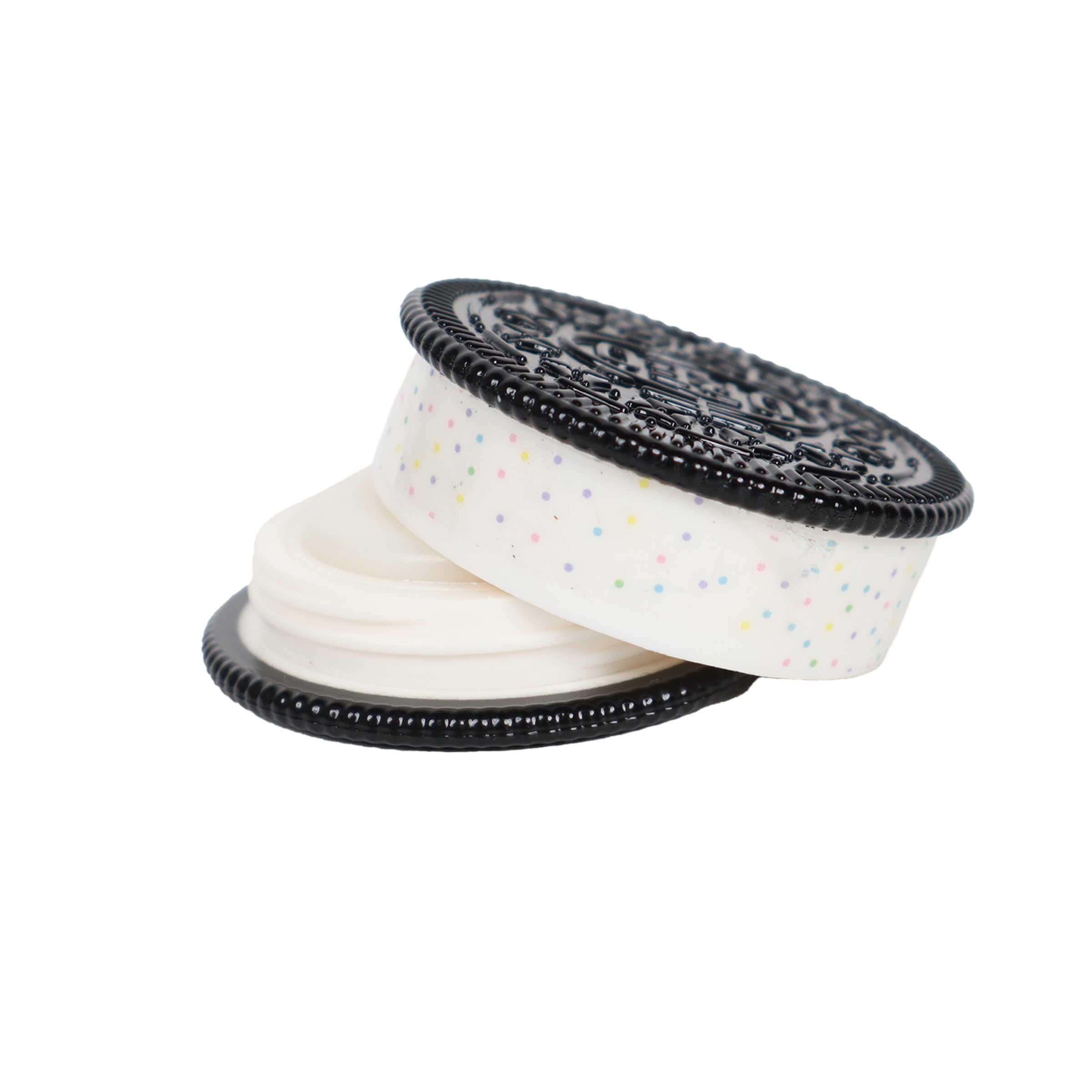 Taste Beauty Oreo Molded Lip Balm, Oreo Cookie Flavored Moisturizing Lip Balm in Cute Oreo Shaped Balm Container