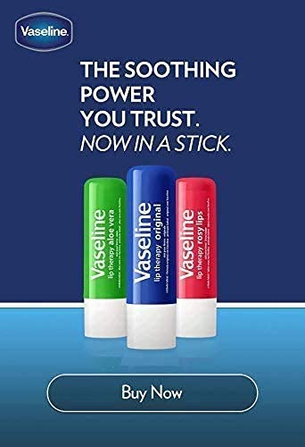 Vaseline Lip Therapy Stick with Petroleum Jelly Gift Set Includes Original, Rosy Lips and Aloe, 6 Count