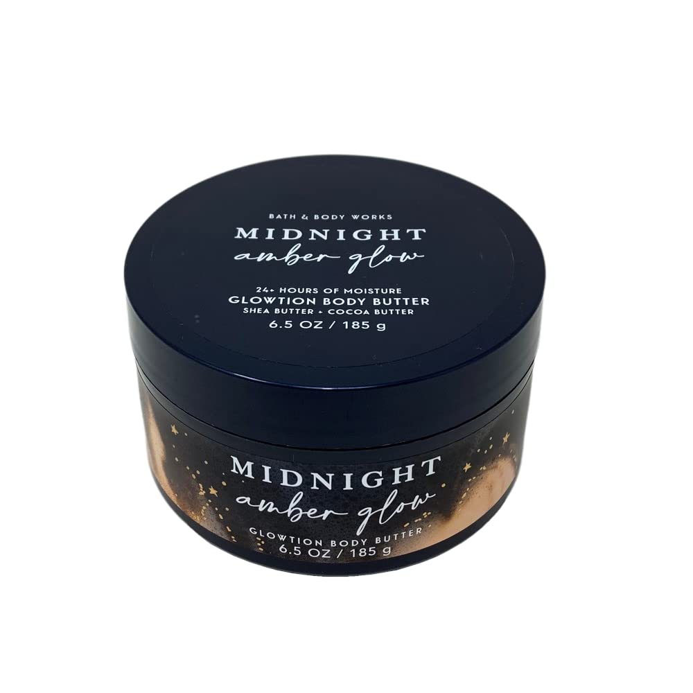 Midnight Amber Glow Glowtion Body Butter With Shea Butter + Cocoa Butter - 6.5 oz / 185 g