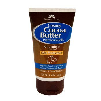 Creamy Petroleum Jelly 4.5 oz Cocoa Butter Enriched Vitamin E, Case of 12