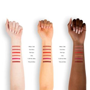 Physicians Formula Rosé Kiss All Day Velvet Lipstick Lip Color Makeup, Red First Kiss | Dermatologist Tested, Clinicially Tested