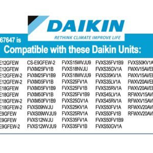 Daikin Industries 1767647 Mini Split Filter