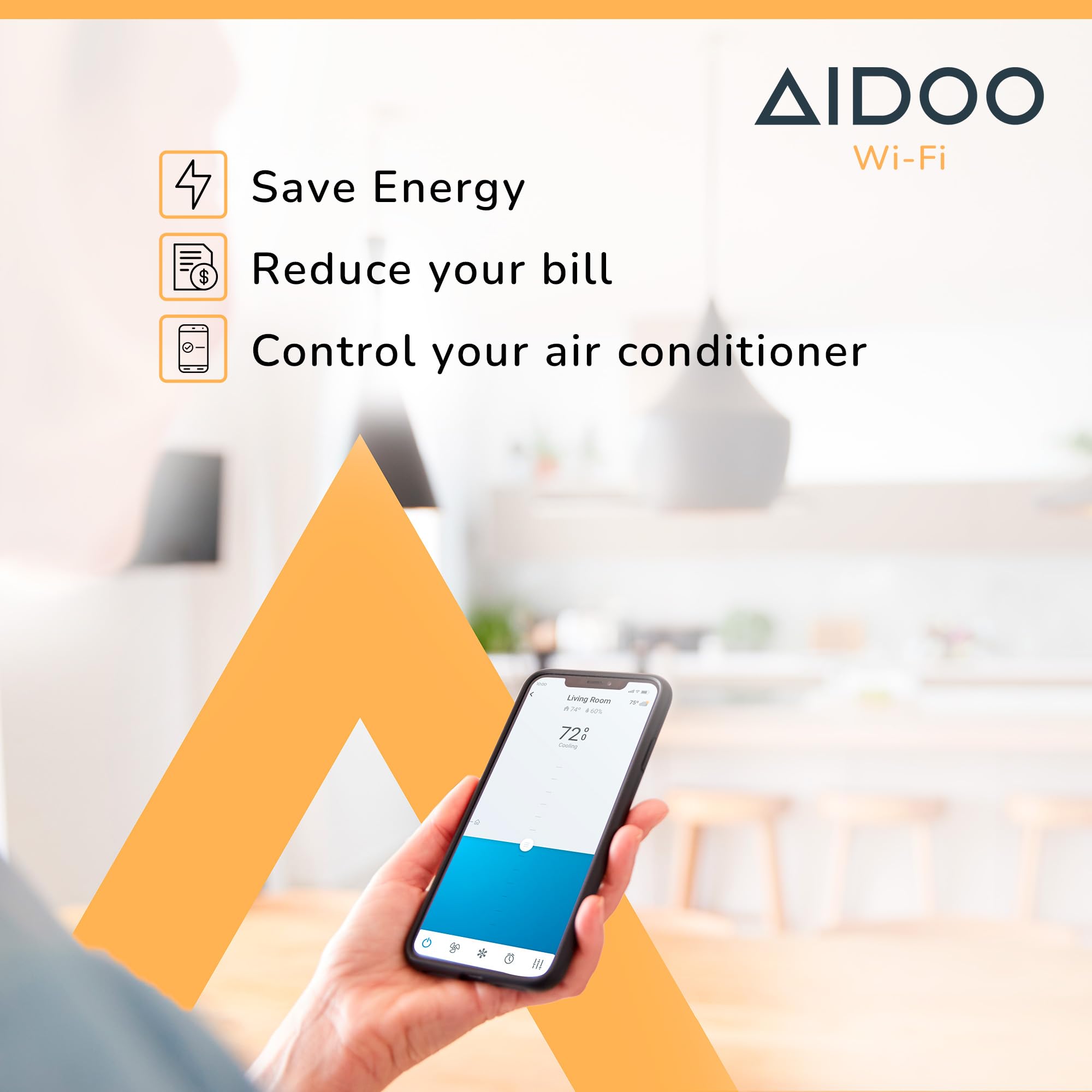 AIRZONE | Aidoo WiFi Control for Air Conditioners | Compatible with DAIKIN SKY AIR/VRV | WiFi connection | Remote Control | AZAI6WSCDA1