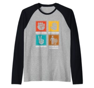 nothing beats cartographer - cool geographer mapmaker mapper raglan baseball tee