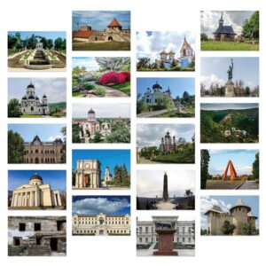 dear mapper moldova vintage landscape postcards pack 20pc/set postcards from around the world greeting cards for business world travel postcard for mailing decor gift