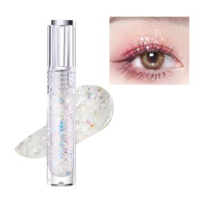 quxunzzz liquid glitter eyeshadow, metallic glitter shimmer eye looks waterproof long lasting quick-drying sparkling eye shadow makeup liquid glitter eyeliner #227