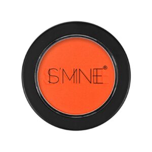 IS'MINE Single Orange Matte Eyeshadow Powder Palette High Pigment, Longwear, Intense Color Best Orange Eyeshadow