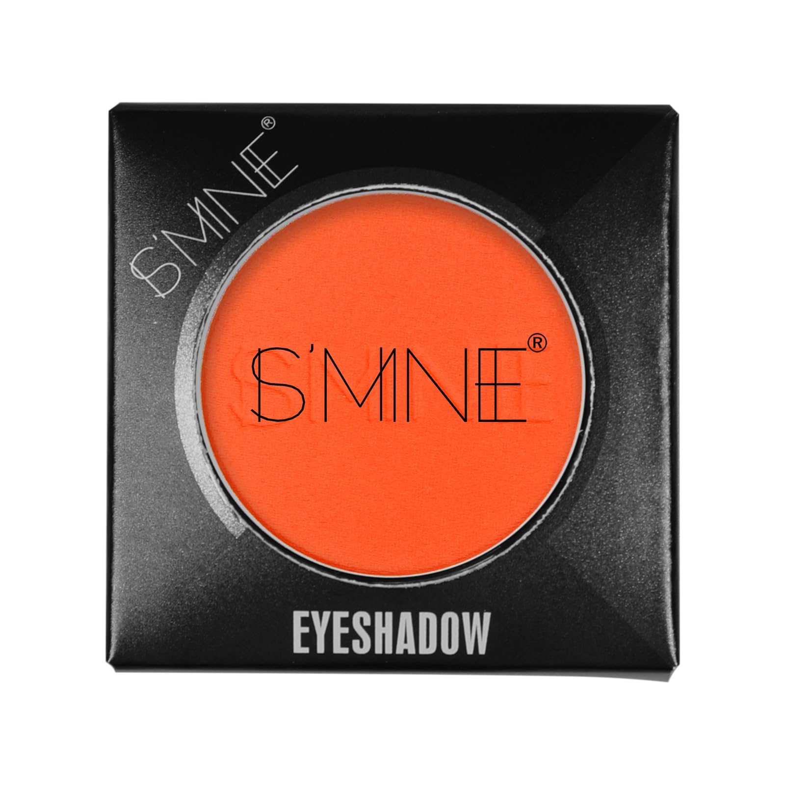 IS'MINE Single Orange Matte Eyeshadow Powder Palette High Pigment, Longwear, Intense Color Best Orange Eyeshadow