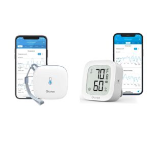 govee wifi hygrometer thermometer h5179 bundle with govee wifi digital hygrometer thermometer h5103 for indoor home bedroom