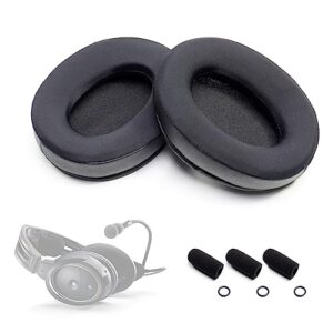 voarmaks aviation headset ear pads with cooling gel and memory foam compatible with bose a20 a10 refresh kit with 1 pair ear pads and 3 microphone foam covers