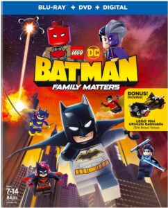 lego dc: batman: family matters w/ lego batmobile (blu-ray)