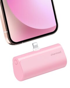 charmast small portable charger 5000mah, ultra-compact 20w pd fast charging power bank mini battery pack compatible with iphone 14/14 pro max/13/13 pro max/12/12 pro max/11/xr/x/8/7/6, and more