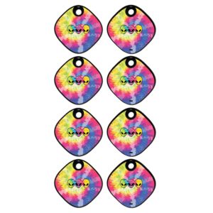 mightyskins skin compatible with samsung galaxy smarttag (4 pack) - groovy aliens | protective, durable, and unique vinyl decal wrap cover | easy to apply, remove, and change styles | made in the usa