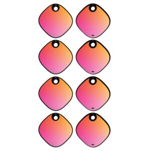 mightyskins skin compatible with samsung galaxy smarttag (4 pack) - sunset blur | protective, durable, and unique vinyl decal wrap cover | easy to apply, remove, and change styles | made in the usa