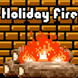 8-bit Fireplace