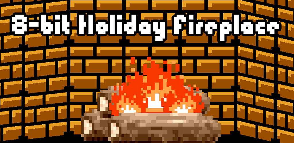 8-bit Fireplace