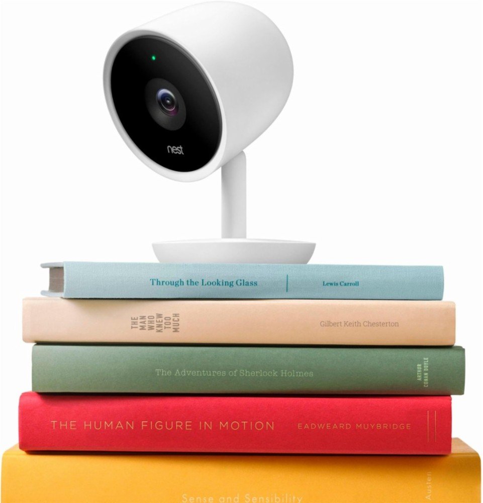 Nest Cam IQ - Indoor Security Smart 1080P HD Camera - White