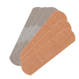 200 Fabric Flexible Adhesive Bandage Strips - 3" x 3/4" Breathable Bandages with Non-Stick Pad - Latex Free for First Aid Kit Wound Care and Protection (2 packs of 100)