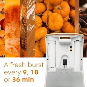 Glade Automatic Spray Refill, Air Freshener for Home and Bathroom, Golden Pumpkin & Spice, Limited Edition Scent, 6.2 Oz