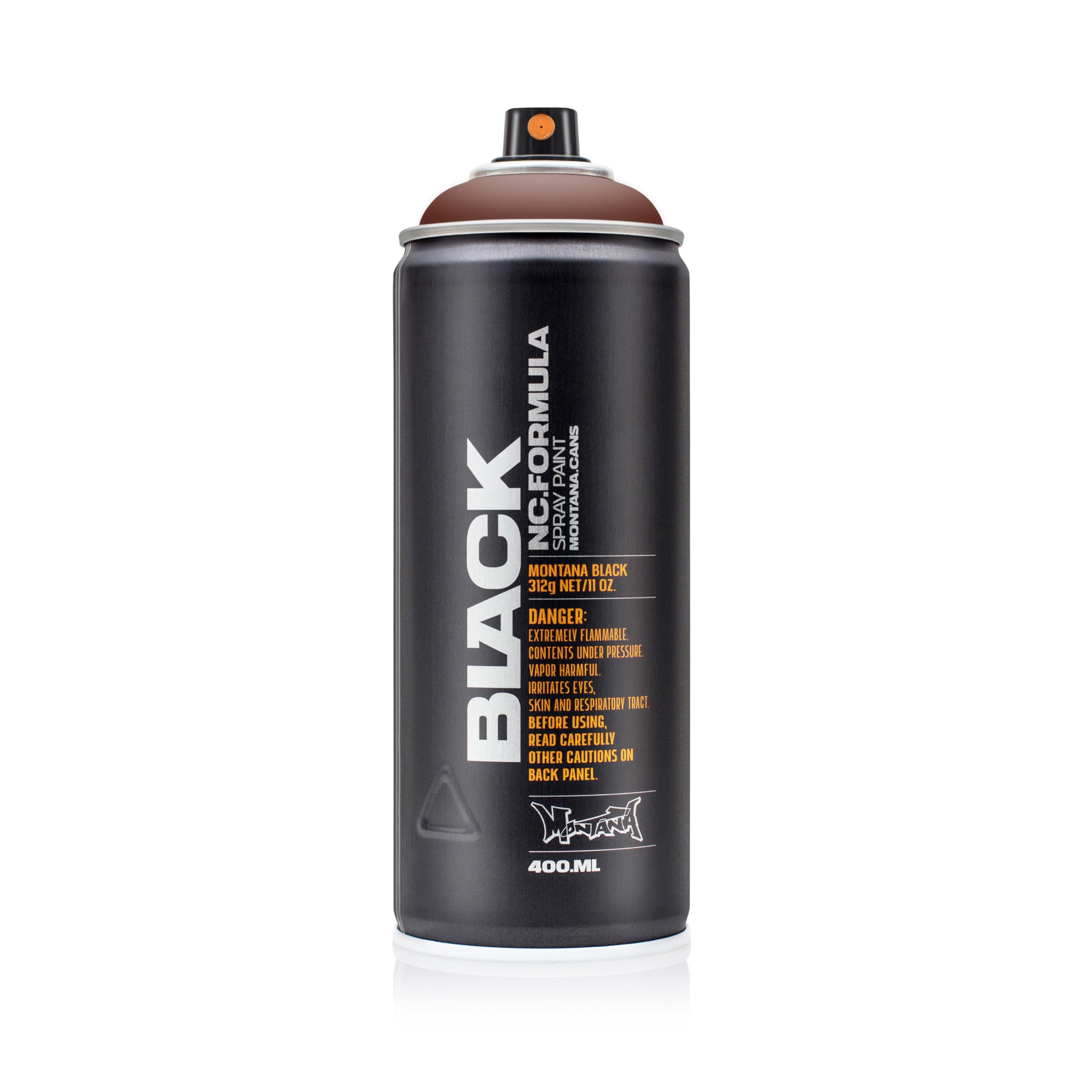 Montana Cans BLACK Spray Paint, 400ml, Maroon,MXB-1080