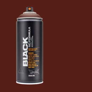 Montana Cans BLACK Spray Paint, 400ml, Maroon,MXB-1080