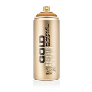 montana cans gold spray paint, 400ml, terra