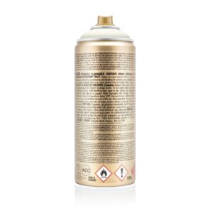 Montana Cans GOLD Spray Paint, 400ml, Shock Cream White (MXG-S9110)