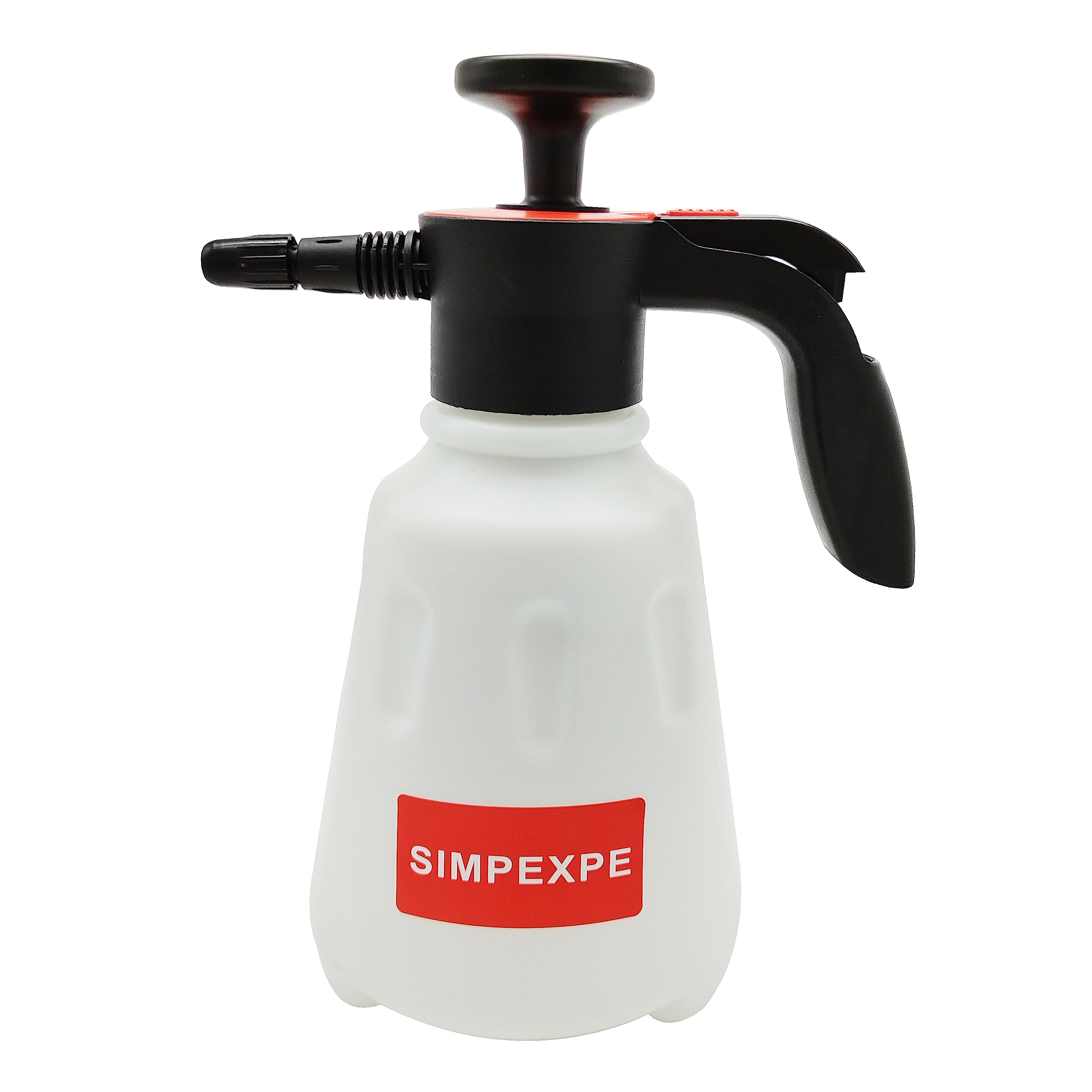 SIMPEXPE Handheld Garden Pump Sprayer， Lawn & Garden Pressure Water Spray Bottle with Adjustable Plastic Nozzle for Plants and Other Cleaning Solutions 0.5 Gal 2L