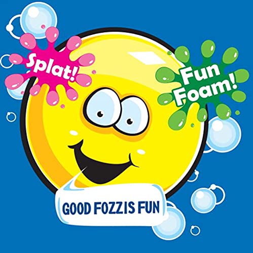 FOZZI'S Foam Aerosol Spray, Brilliant Blue, Good Clean Fun" 11.04oz Pack of 3 Cans