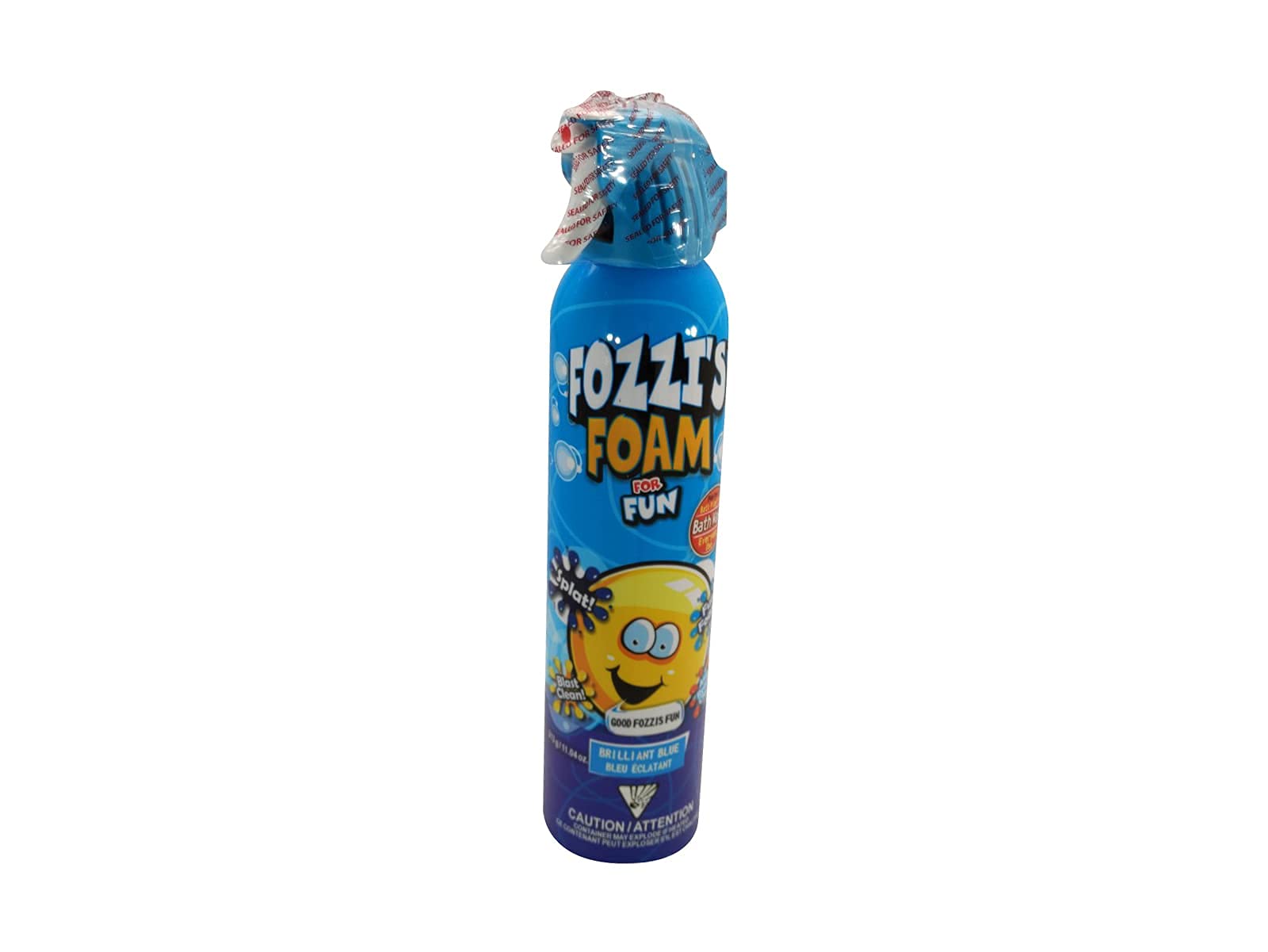 FOZZI'S Foam Aerosol Spray, Brilliant Blue, Good Clean Fun" 11.04oz Pack of 3 Cans