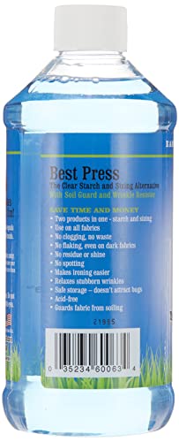 Mary Ellen Products Best Press Linen Fresh Spray Starch, 16 Ounce