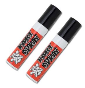 forum novelties liquid fart gag prank joke spray can stink bomb smelly stinky gas crap net wt .25 gm (2 pack)