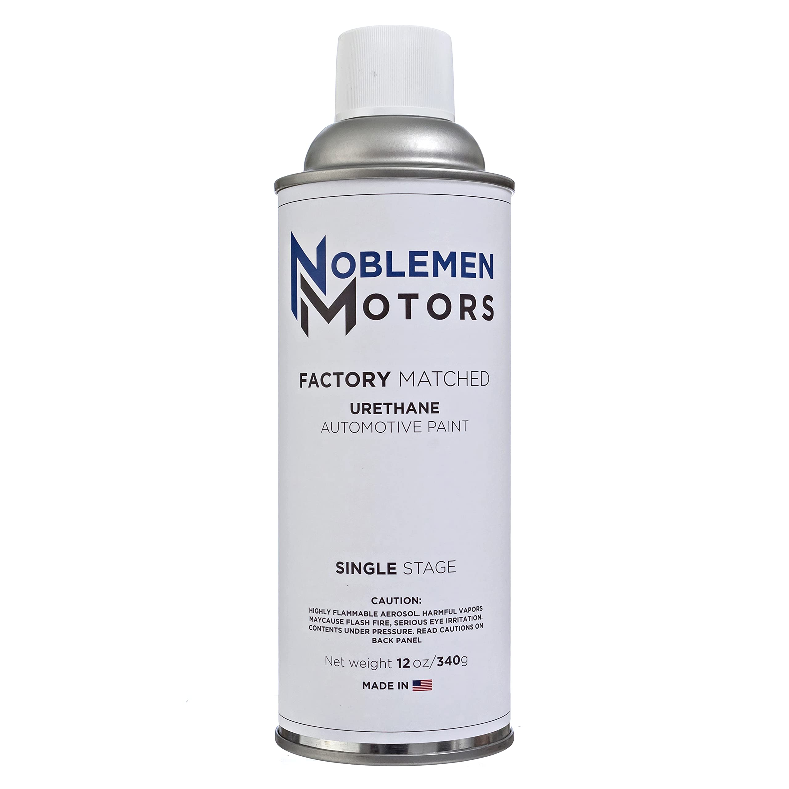 Noblemen Motors Exact Match Automotive Aerosol Paint Compatible with Toyota 8H8 Bright Blue Metallic OEM Spray Paint - 12oz Single Stage Can