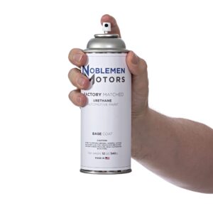 Noblemen Motors Exact Match Automotive Aerosol Paint Compatible with Toyota 8H8 Bright Blue Metallic OEM Spray Paint - 12oz Single Stage Can