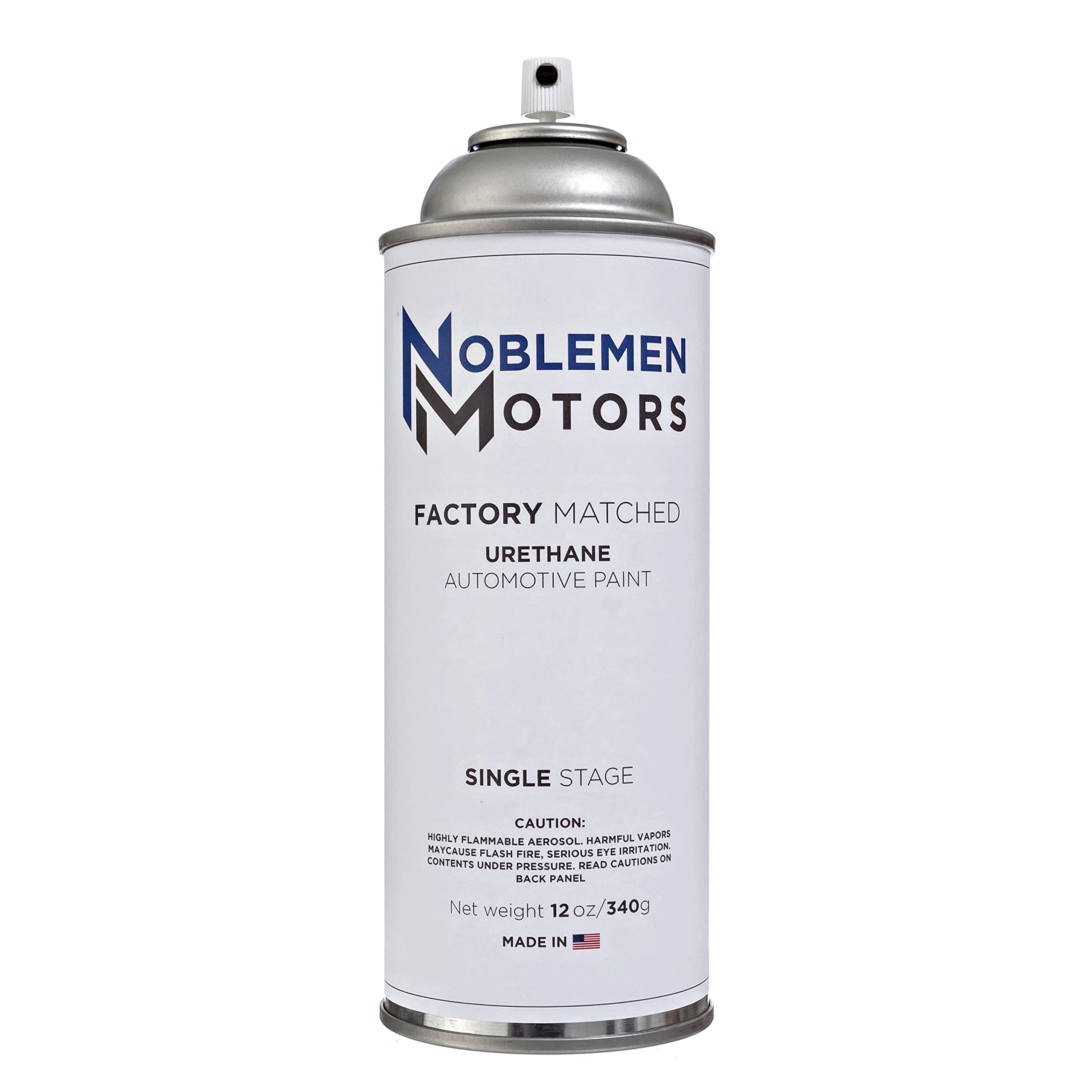 Noblemen Motors Exact Match Automotive Aerosol Paint Compatible with Toyota 8H8 Bright Blue Metallic OEM Spray Paint - 12oz Single Stage Can