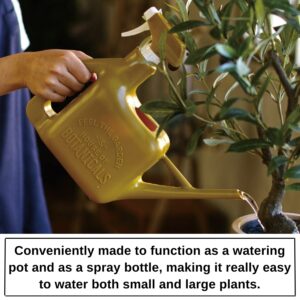 Time Concept Garden Spray Bottle - Purple - Watering Pot and Sprinkler, Multipurpose Plant Mister