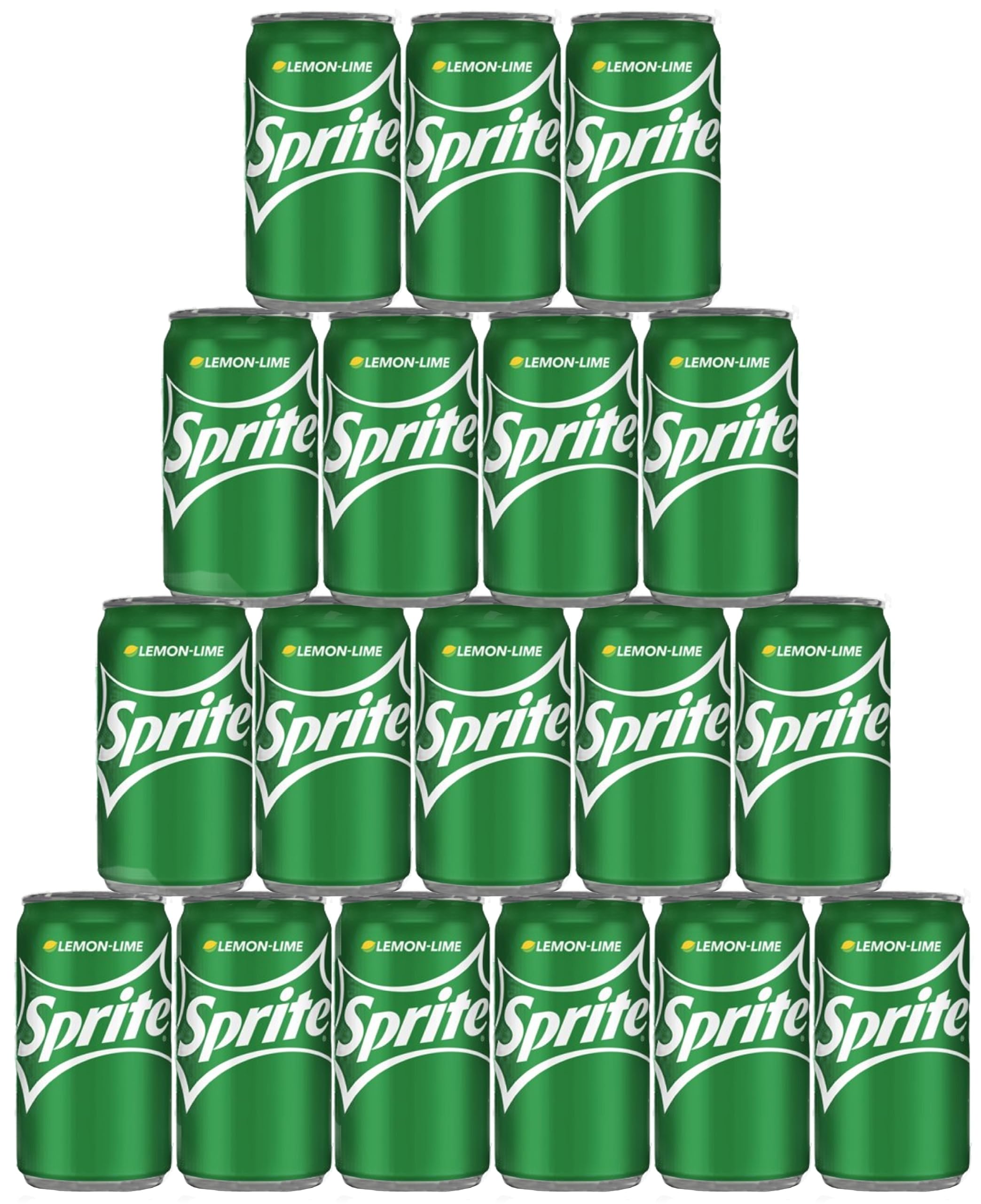 Murai - (Pack of 18) Sprite 7.5 oz. Mini Soda Cans | A Refreshing Thirst Queshing Flavored |Bulk Size Soft Drink Pack | Great Beverage Care Package or Mixer |Ideal for The Home and Office Small Fridge