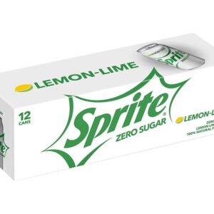 Sprite Zero Sugar Soda Bundled by Louisiana Pantry (12 oz Cans 12 Pack)