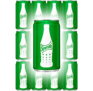 sprite, 7.5 fl oz mini can (pack of 12, total of 90 oz)