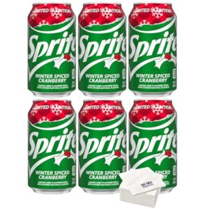 Sprite 12 oz. can (Pack of 6) (Winter Spiced Cranberry 6pk.)