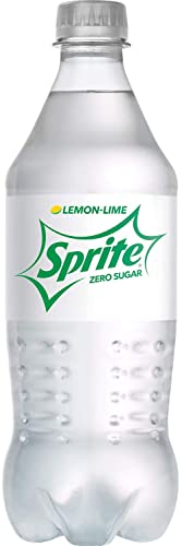 Zero Sprite, 20 oz Bottles - Pack of 24