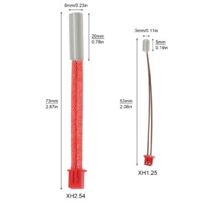 DiGiYes Sprite Extruder Pro Kit 24V 40W 300℃ Cartridge Heater+Thermistor NTC100K High Temperature Sensor Compatible with Ender 3 S1 / Ender 3 S1 Pro