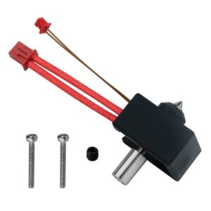 sprite extruder heater block kit high temperature 300℃ titanium heatbreak plated copper nozzle compatible with creality ender 3 s1, ender3 s1 pro, cr10 smart pro, sermoon v1 3d printer