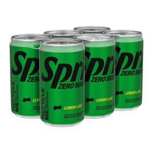 Sprite Zero, 7.5 oz Mini Cans (Pack of 18, Total of 135 Fl Oz)